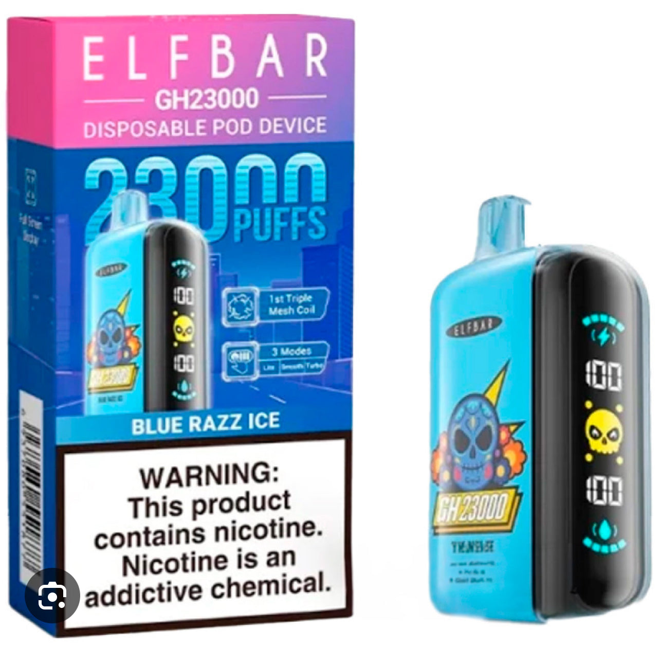 ELF BAR GH 23000 puffs -SYNTHETIC 50 (NEW!!) – Vapor Head Halifax